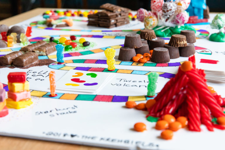 Homemade DIY Candyland with Kids | Evin Photography Blog
